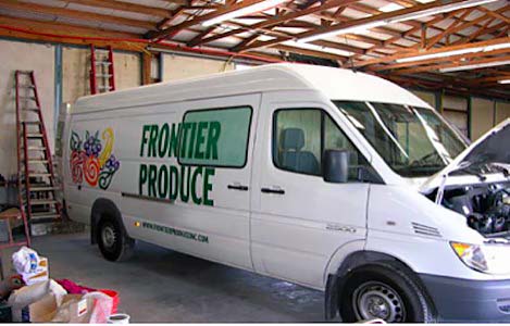 Frontier Produce Delivery Van | Insulate Refrigerated Van